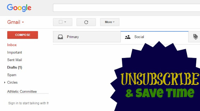 Unsubscribe and Save Time - Kristin Sterk